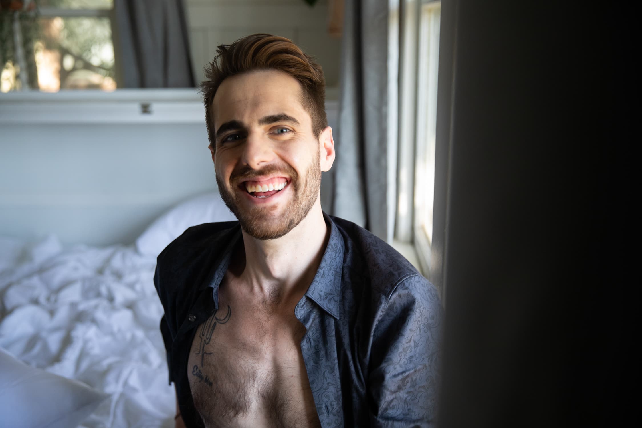 What to Wear for Boudoir Photos · Mens Boudoir Photography